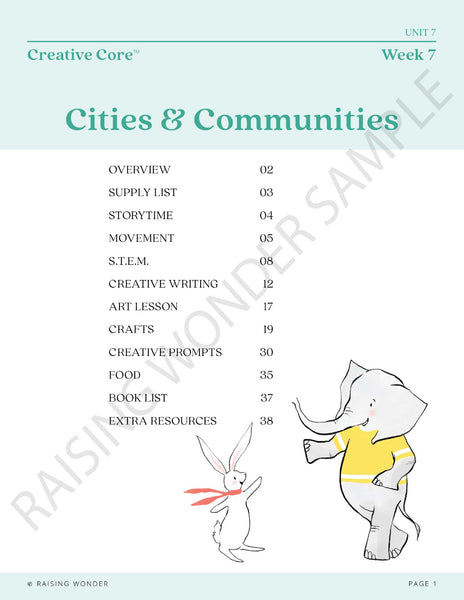CITIES & COMMUNITIES UNIT – Sarah Jane Studios
