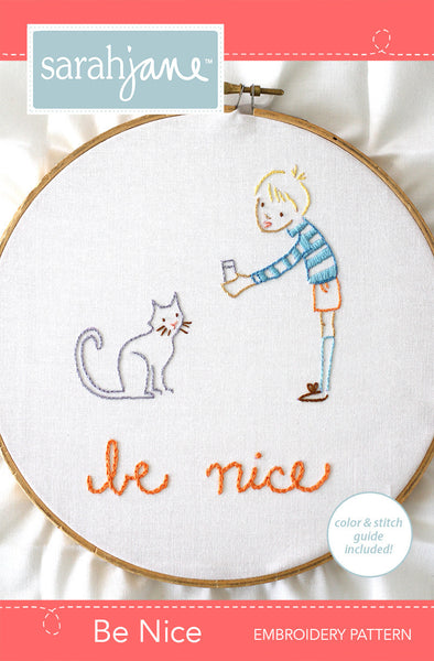 Be Nice PDF Pattern – Sarah Jane Studios
