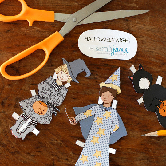 Paper Friends - Complete Set – Sarah Jane Studios