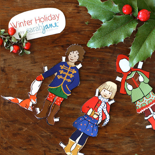 Paper Friends - Complete Set – Sarah Jane Studios