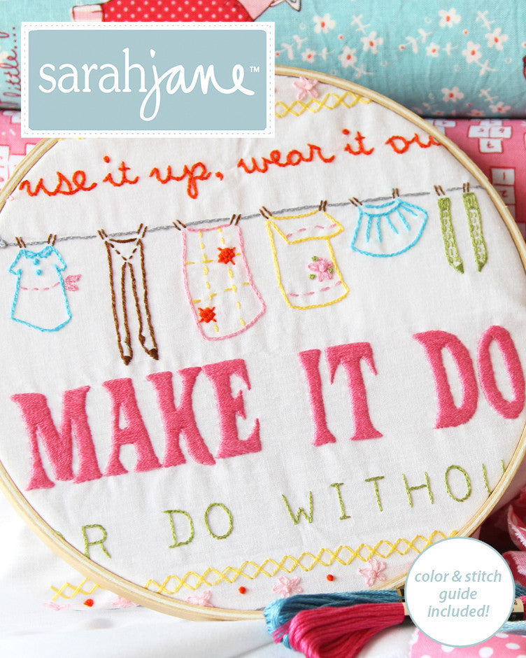 Make It Do PDF pattern – Sarah Jane Studios