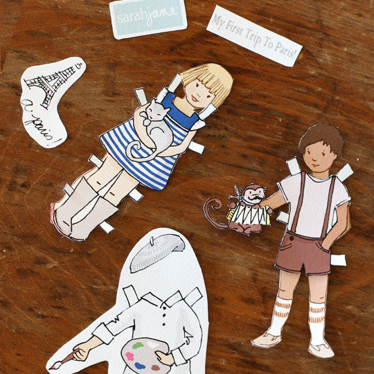 Paper Friends - Complete Set – Sarah Jane Studios